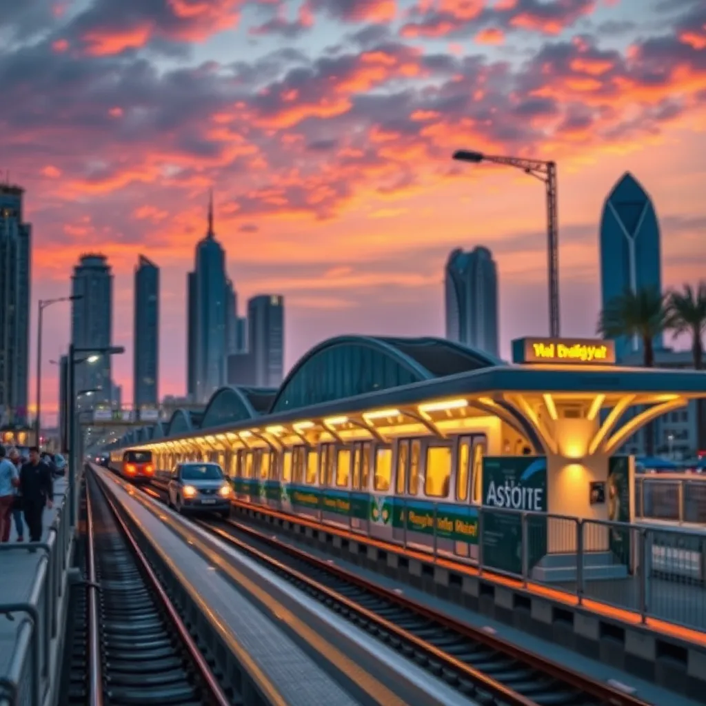 Al Rashidiya Metro Station: Key Transportation Hub in Dubai