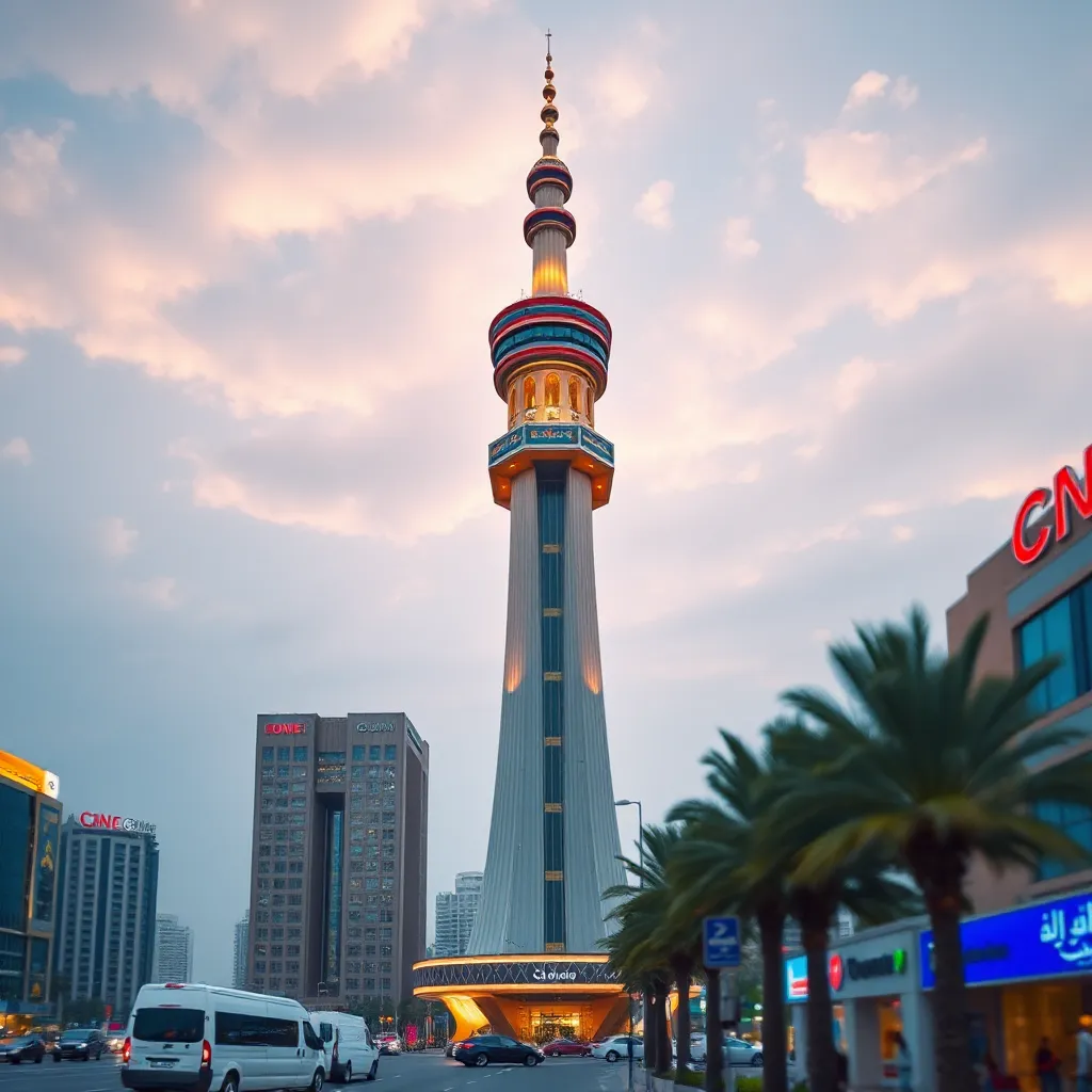 Al Shahed Tower: A Landmark in Tecom, Dubai