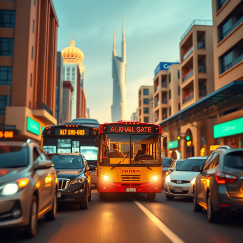 Al Khail Gate Bus: A Vital Link in Dubai's Transit