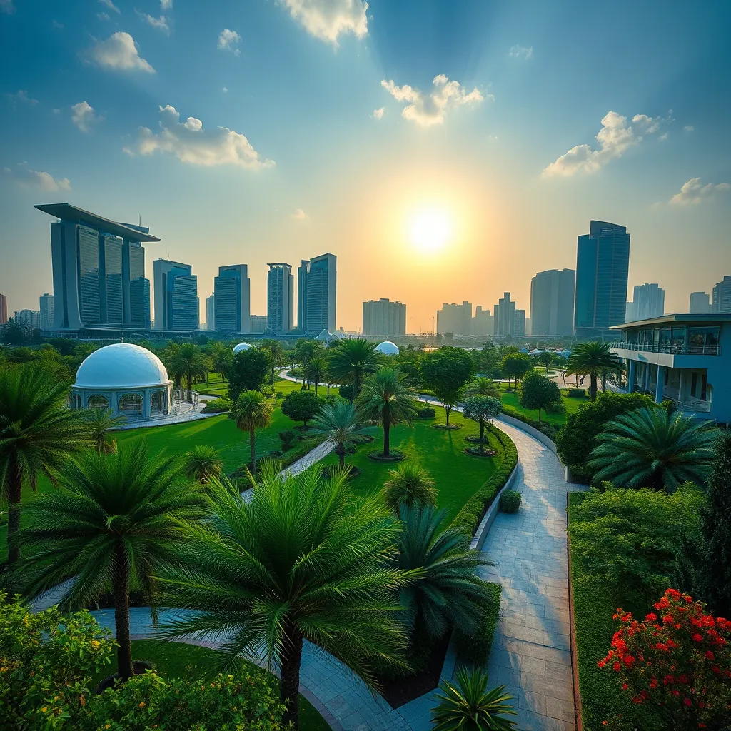 Discovering the Beauty of Jumeirah Lakes Towers Park