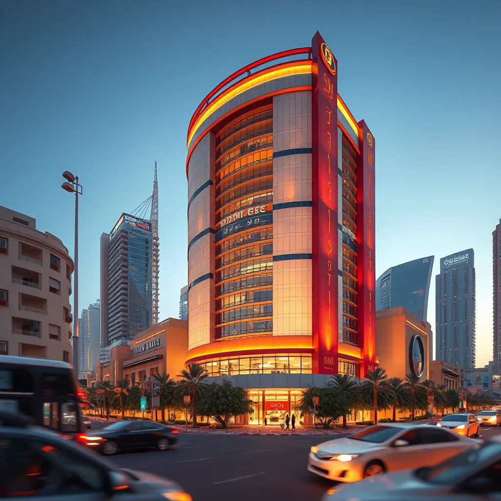Architectural Insights: Sunrise Building in Oud Metha