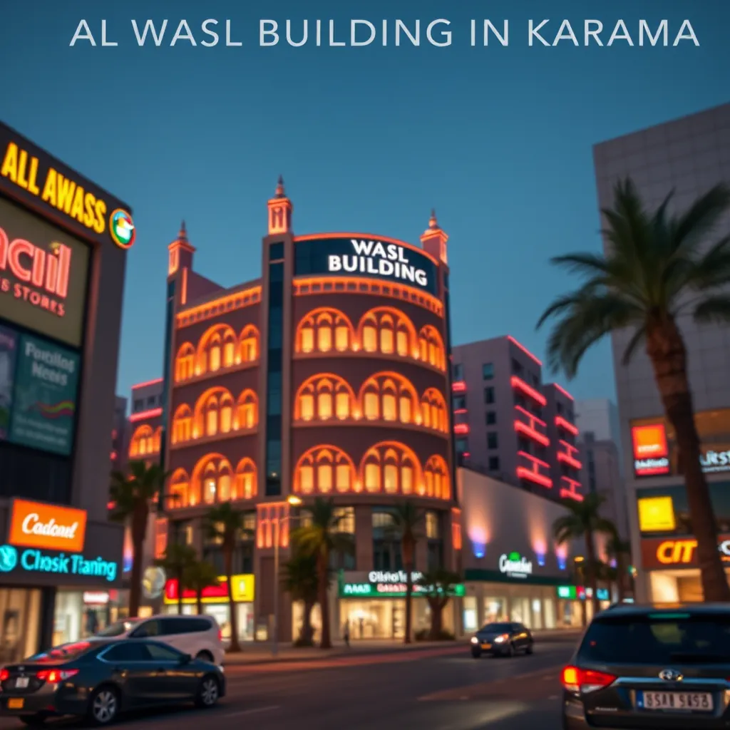 Exploring the Al Wasl Building in Karama, Dubai
